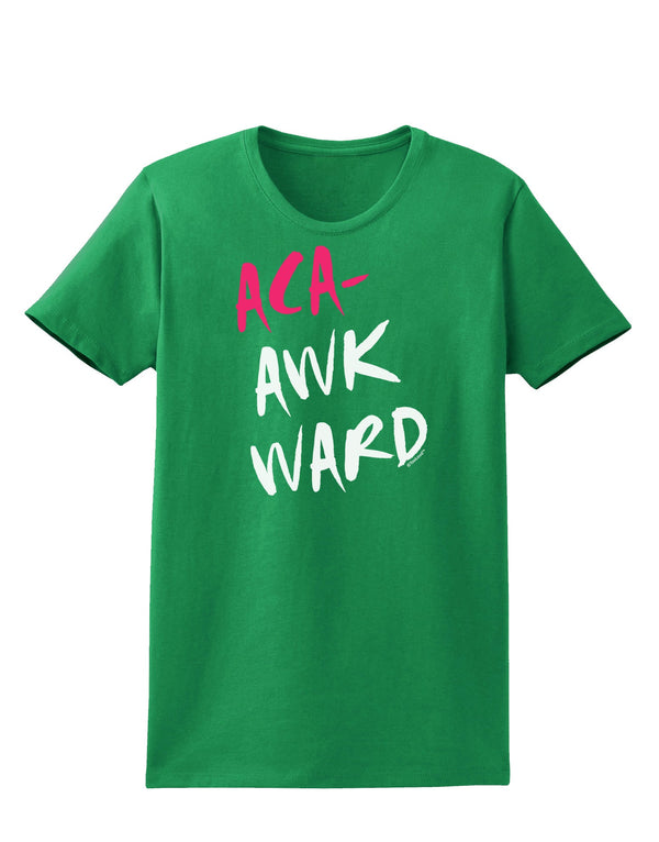 Aca-Awkward Womens Dark T-Shirt - Davson Sales
