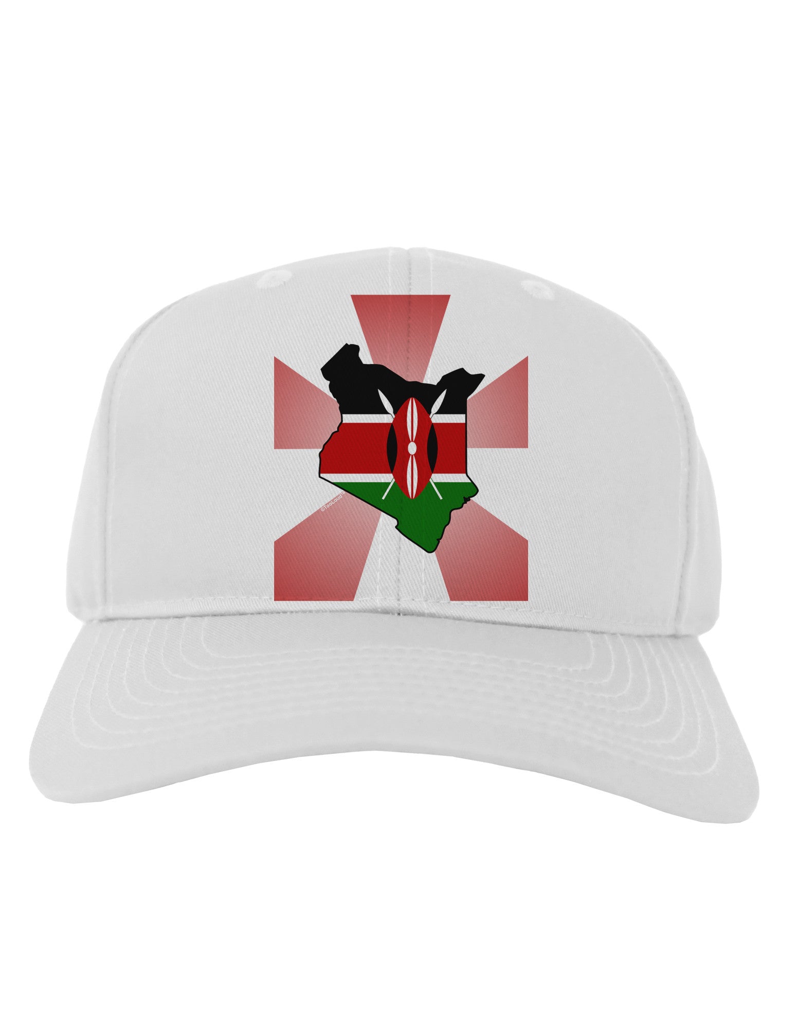 Kenya Flag Design Adult Baseball Cap Hat – Davson Sales