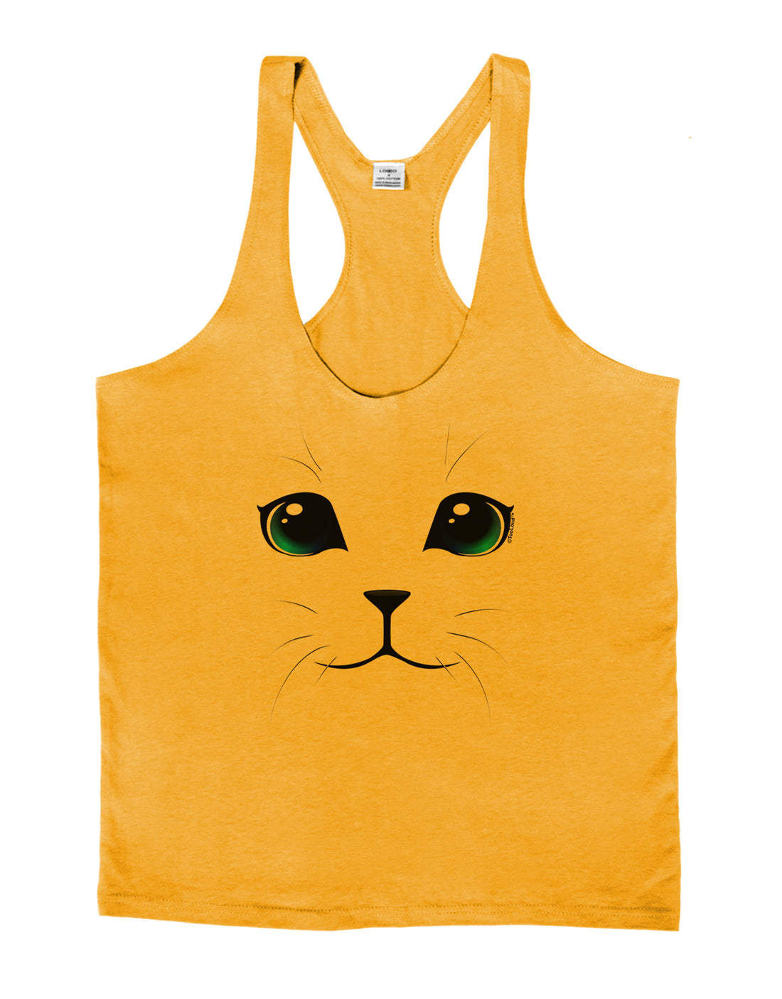 Blue-Eyed Cute Cat Face Mens String Tank Top – Davson Sales