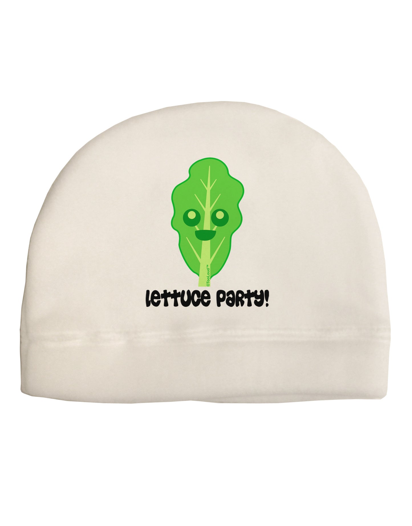 Cute Lettuce - Lettuce Party Adult Fleece Beanie Cap Hat by TooLoud ...