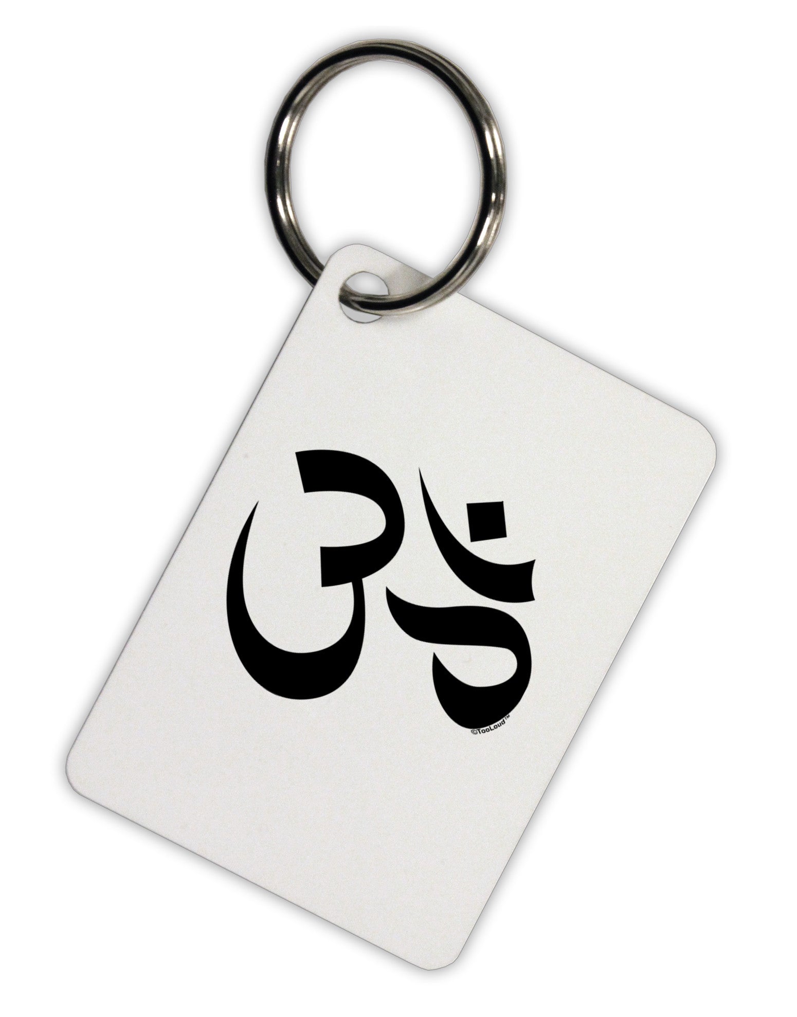 Om Symbol Aluminum Keyring Tag – Davson Sales